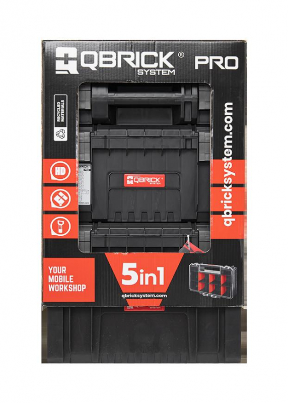 Box QBRICK® System PRO Set 5v1 - Cart, Toolbox, Toolcase, Organizer 100 ...